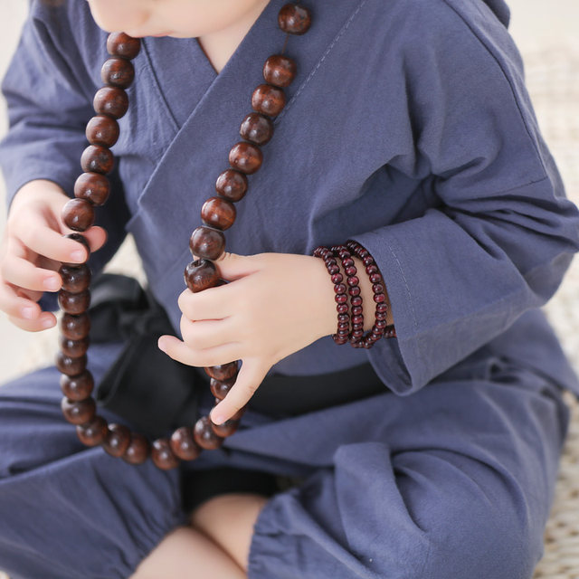 Little monk costume, monk robe suit, little novice performance costume ...