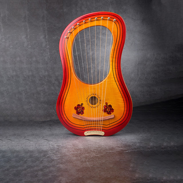GECKO gecko Leya piano small harp lyre10 string piano lyre professional ...