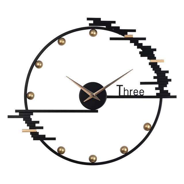 Living room clock 2024 new modern simple personalized fashion clock ...