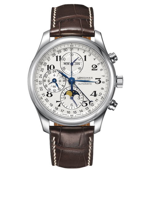 Longines Men's Watch Master Craftsman series classic eight-pin moon ...