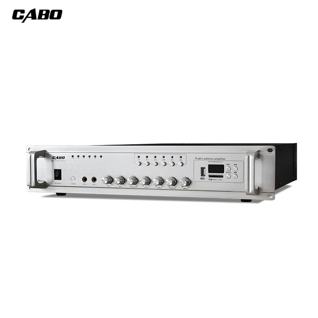 Public address system 550W constant voltage power amplifier USB/SD/FM ...