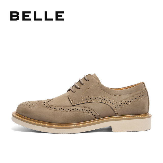 Belle Men's Shoes Casual Business Leather Shoes Men's 24 Autumn New ...