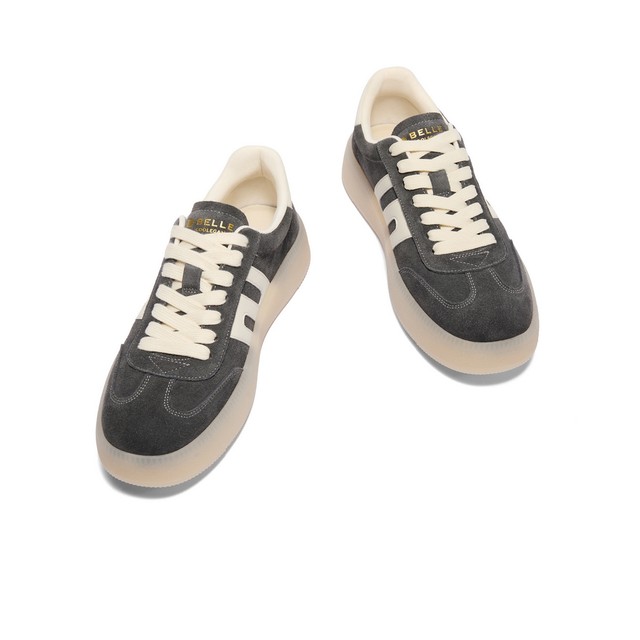 Belle Men's Shoes Thick Sole Moral Training Shoes Men's 2024 Autumn New ...