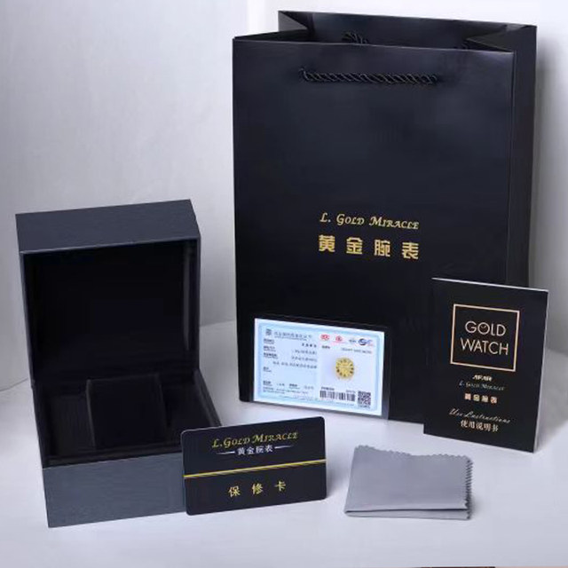 AFAR {Kajia Santos} 999 pure gold watch Swiss imported quartz movement ...
