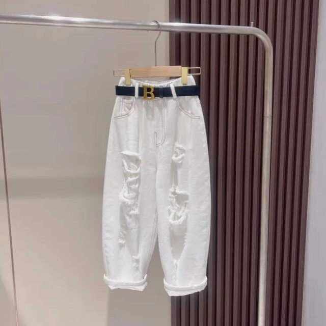 American high-end summer fashion hot girl vest Hong Kong style ripped ...