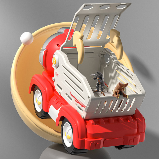 Ultraman's first generation monster toy car off-road oversized model ...