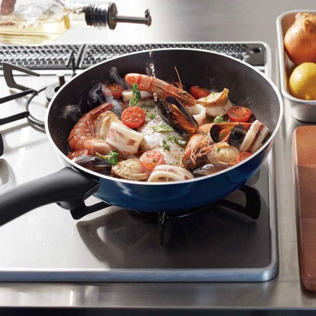 Japan imported French T-fal Tefal red dot non-stick flat bottom ...