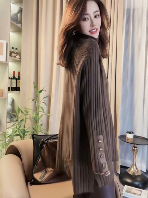 European goods 2025 Spring and Autumn New Turnis Collar Heavy Industry ...