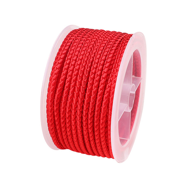 Dragon scale pattern 3mm hand-knitted rope bracelet necklace necklace ...