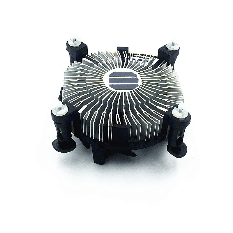 CPU Radiator Fan - Intel Copper Core, Ultra-Quiet Desktop Computer Cooling