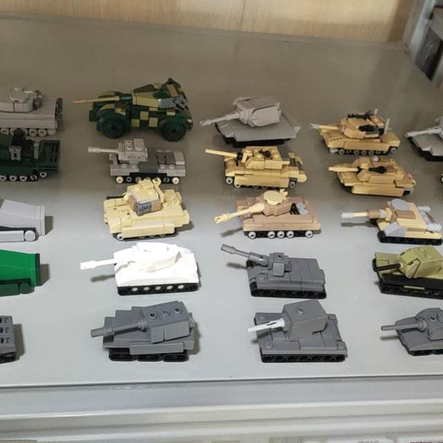 moc building blocks mini tanks military series full set of models ...