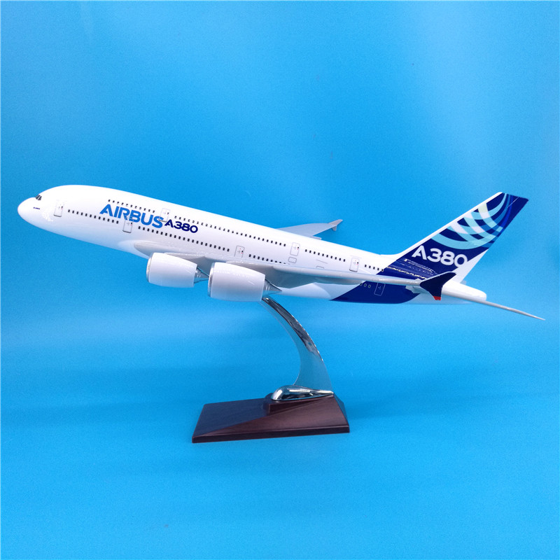 45cm Airbus 380 prototype ABS resin aircraft model ornaments customized ...