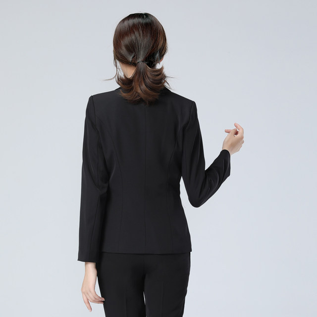 Pei Ni Professional Female Suit OL long -sleeved suit Small suit Set ...