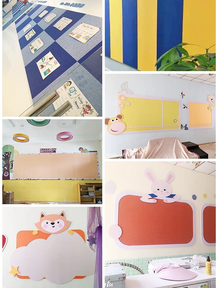 Kindergarten Felt Board Environmental Creation | Cultural Wall ...