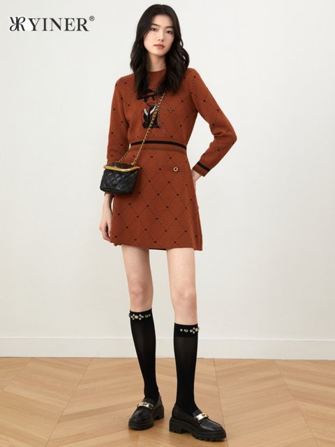 YINER Yin'er's exclusive selection of women's autumn and winter knitted ...