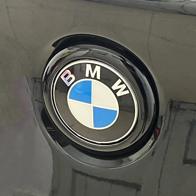 Suitable for 11-19 BMW 1 Series rear mark decorative ring F20 F21 tail ...
