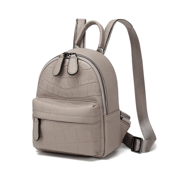 Mini Backpack Women's Genuine Leather Small 2024 New Summer Small ...