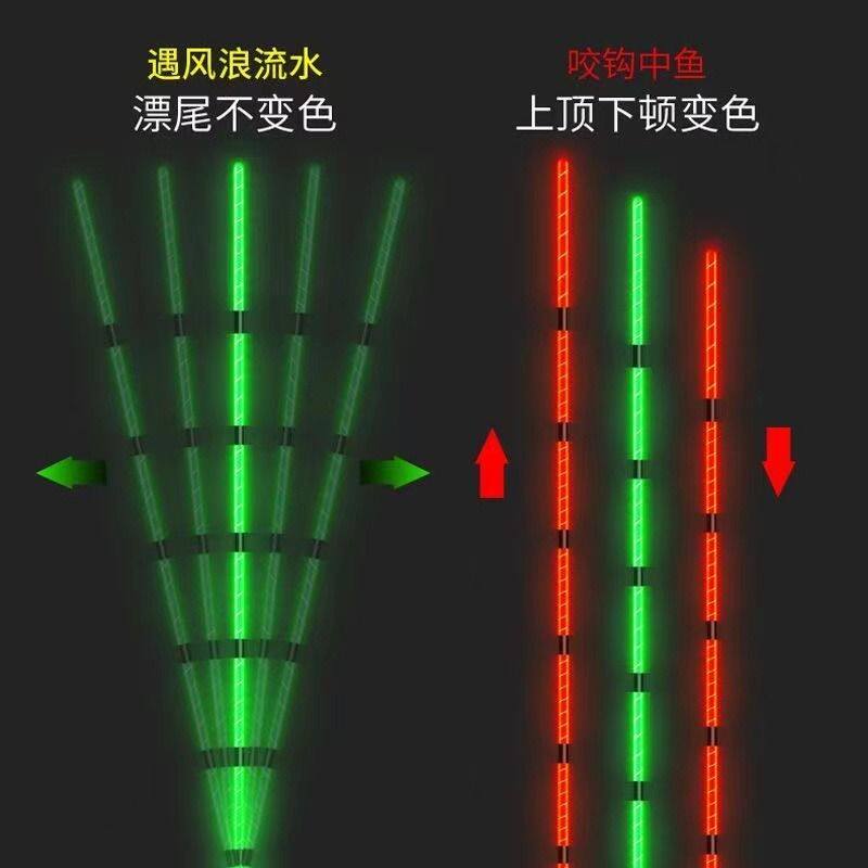 Color Changing Luminous Float for Night Fishing | Highly Sensitive ...