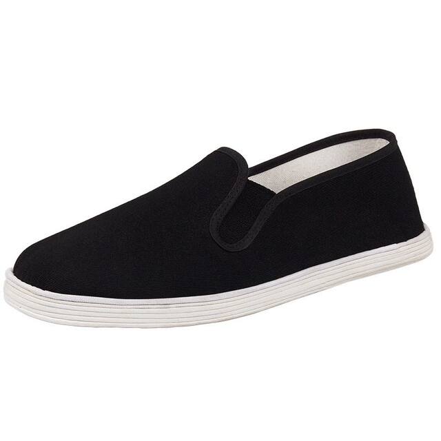 Old Beijing cloth shoes men's black thousand-layer cloth shoes ...