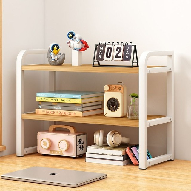 Desktop storage rack multi-layer desk storage rack desk layered rack ...