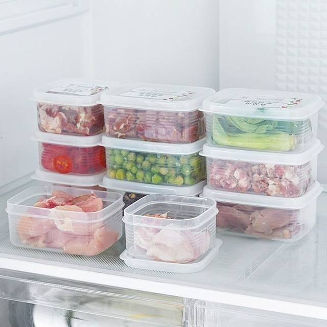 Freezer storage box for refrigerator, special frozen meat packaging ...