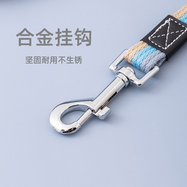 Pet Canvas Leash Dog Train Length and Reinforcement Golden Retrieval ...