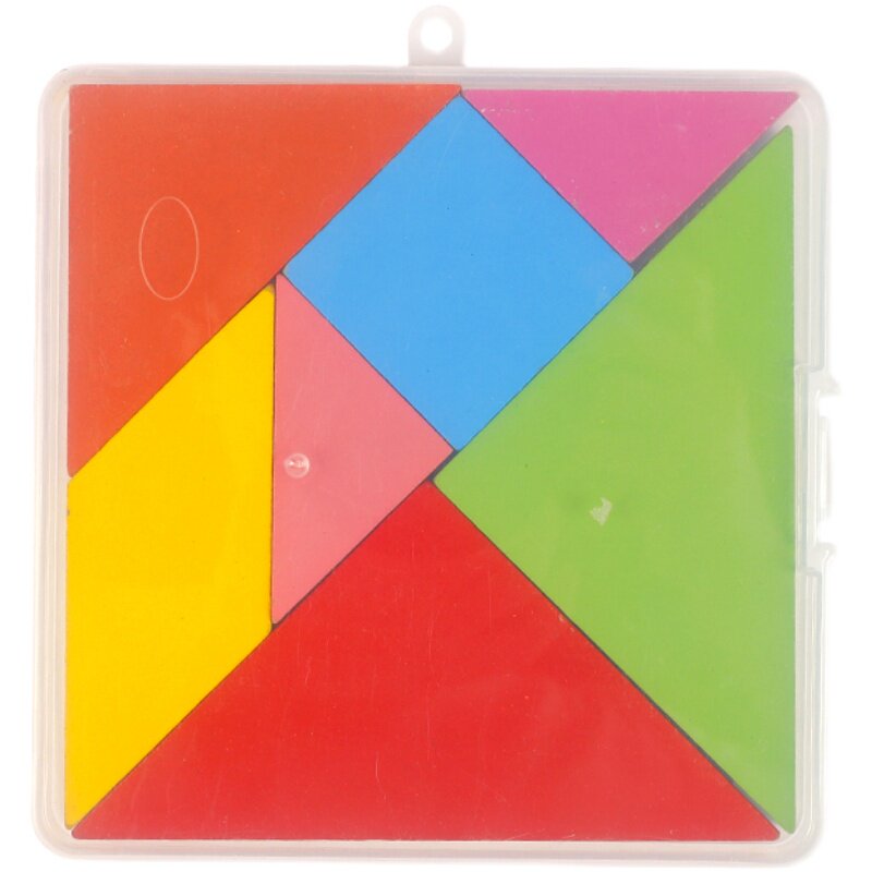 Tangram Puzzle Magnetic Wooden Kindergarten Teaching Aids for Primary ...