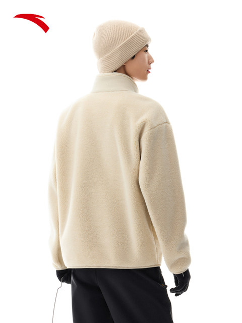 Anta Lamb Emienne Strinking Jacket Men's Winter Thicked Warm Anti -Warm ...