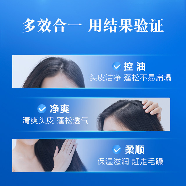 Mentholatum selsun chic shampoo for men and women, oil control ...