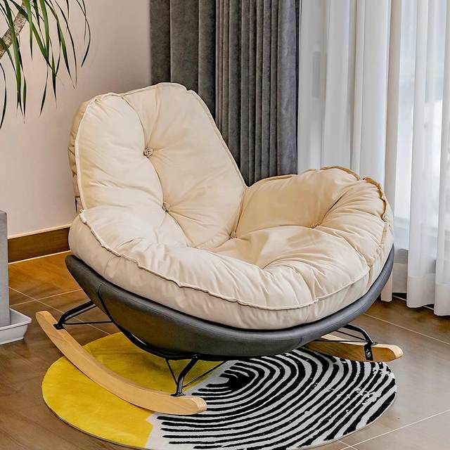 Living room rocking chair recliner balcony home single lazy sofa ...