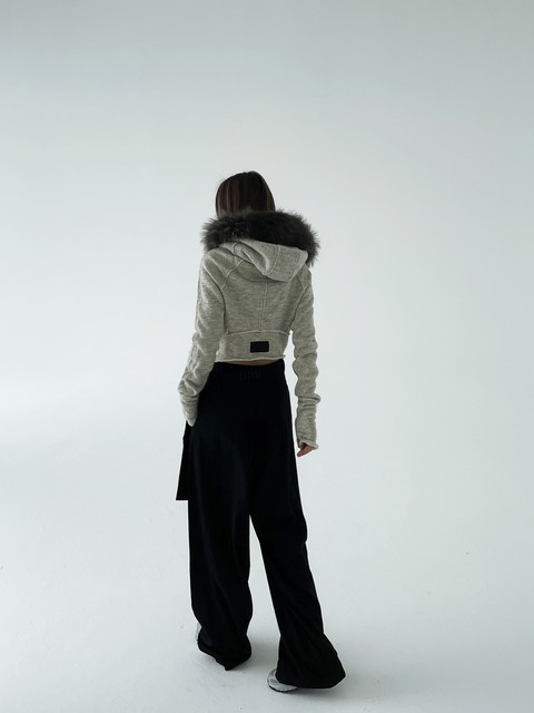 Return to the scene*Real mink fur! ARCHIVE deconstructed wasteland ...