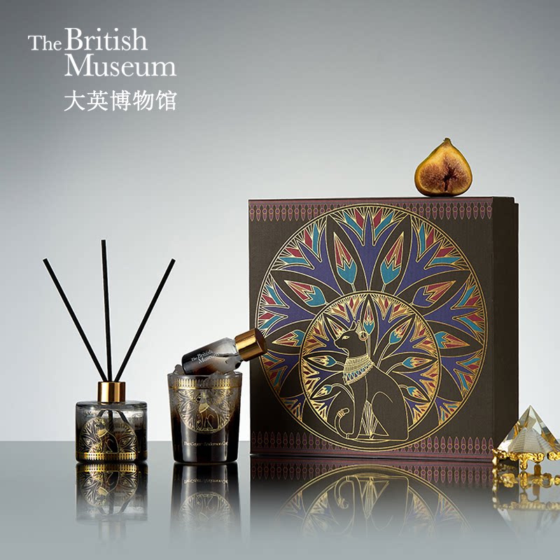 British Museum Anderson Cat Fireless Aromatherapy Crystal Gift Box ...