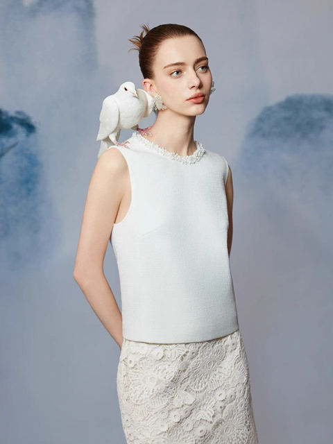 Women's clothing 2025 summer new high-end French temperament shirt top ...