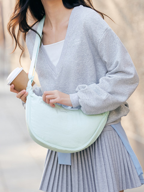 Semir bag crossbody bag women 2025 new chest bag macaron color dumpling ...