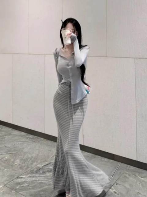 Winema Xiaoxue Korean fabric! Recommended jacket pure love blue ...