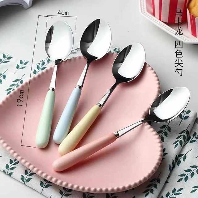 Children's rice fork stainless steel fork 304 table fork Western food ...