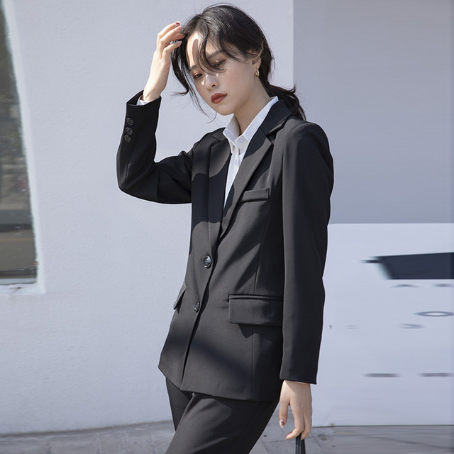 High-end suit suit for women, spring and autumn college student ...