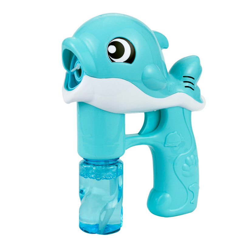 Children's Electric Dolphin Bubble Gun | Fully Automatic Bubble Machine Toy