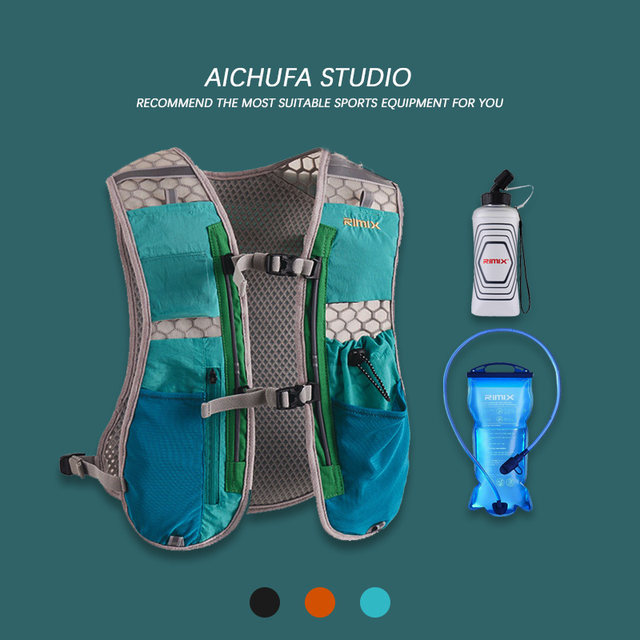 Cross-country running backpack outdoor men and women's shoulder sports ...