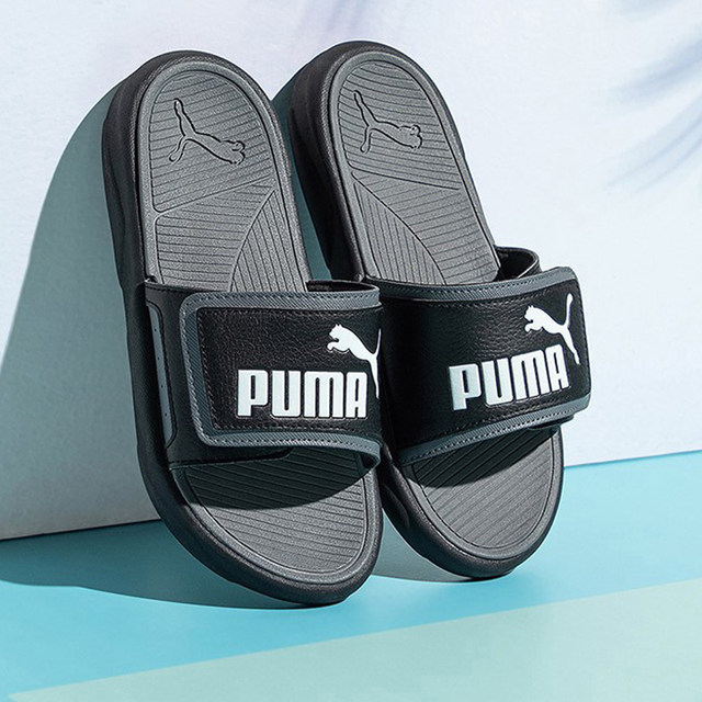 PUMA Hummer men's shoes women's shoes summer new sports slippers Velcro ...