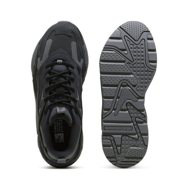 PUMA RS-X series all black warrior men's and women's shoes 2024 spring ...