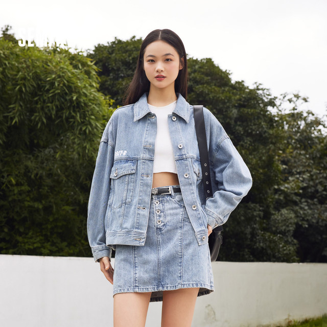 Semir denim jacket women's jacket new Korean style lazy retro top small ...