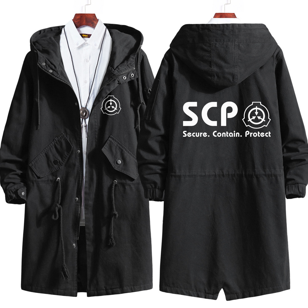 Marsboong SCP Foundation Windbreaker - Giacca a vento unisex di media ...