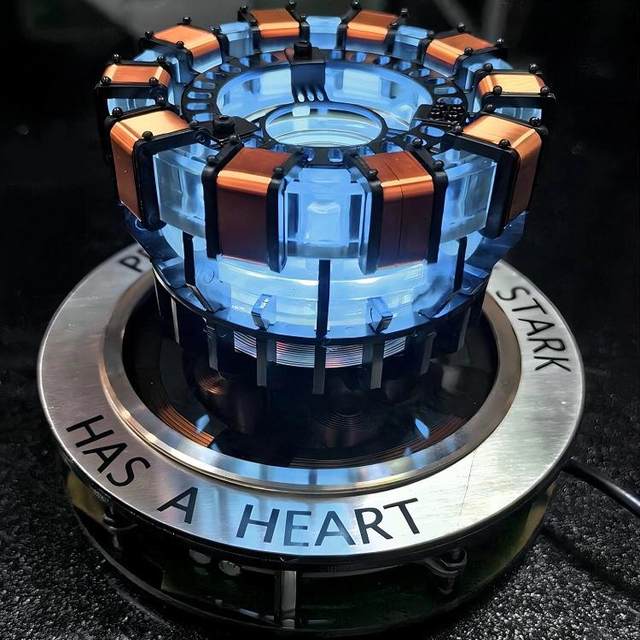 Avengers MK Iron Man Reactor Ark Hand Model Desktop Ornament Anime ...