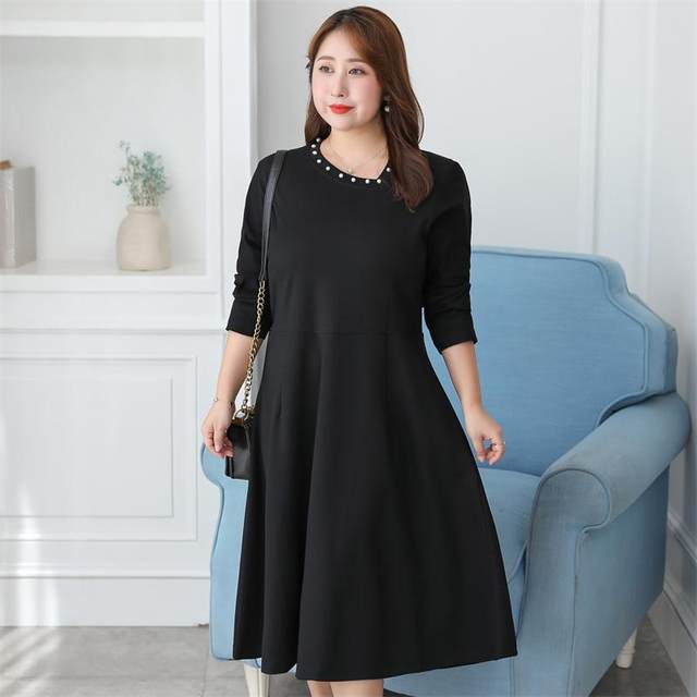 300Jin [Jin is equal to 0.5kg] Extra large size women's fat dress ...