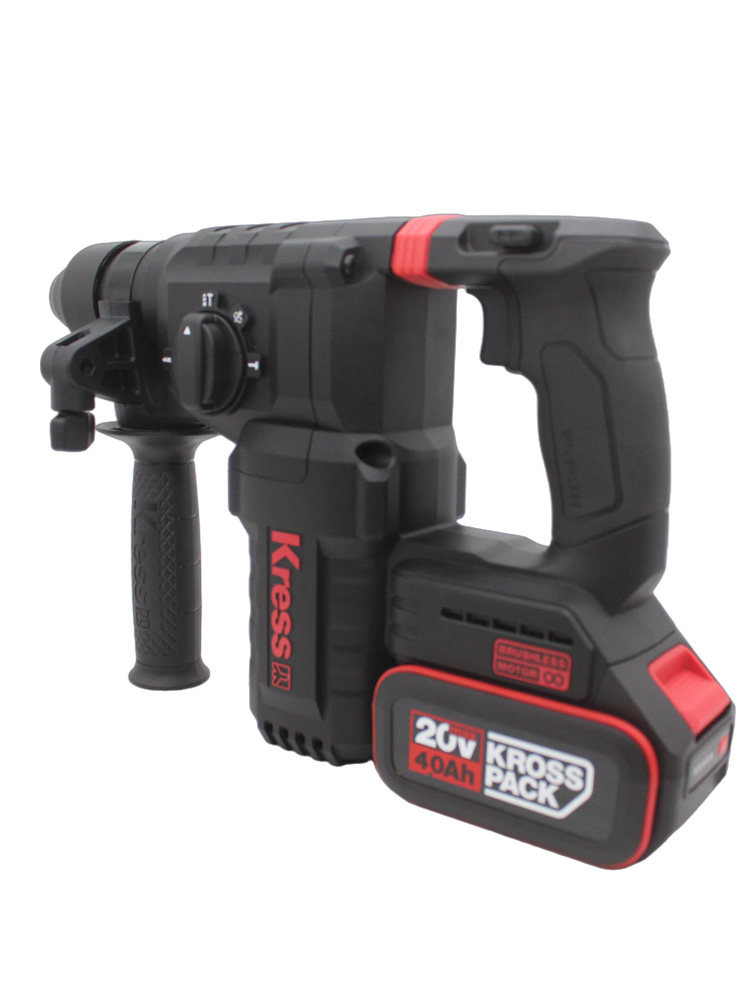 Kress 21V Brushless Lithium Battery Hammer Drill - Ku392