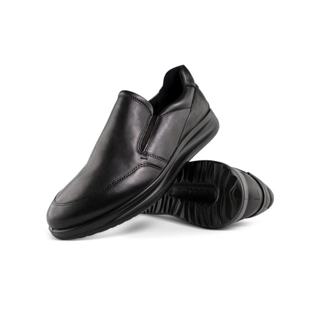 Ecco/爱Step men's shoes, genuine leather, versatile slip-on shoes, lazy ...