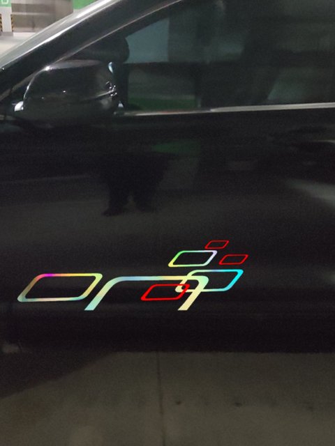 Zhuo Lu Sports Laper Drindine Patch Personality Creative Car Wood ...