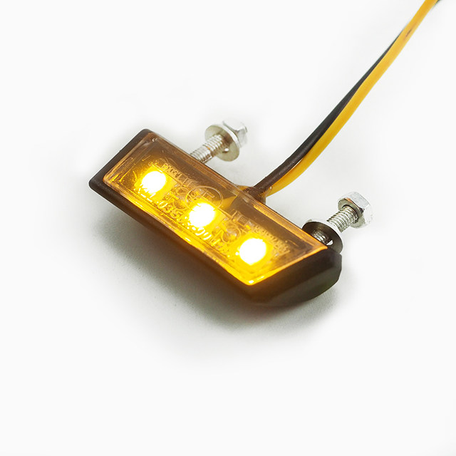 Motorcycle Scooter Modified License Plate Light LED Super Bright ...