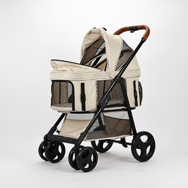 Pet carts are lightweight to fold a cat cart, dog cart, to go out of ...